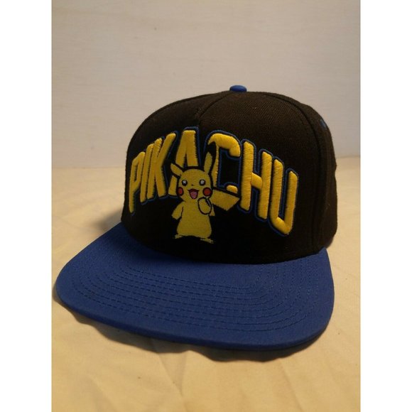 Pokemon | Accessories | 24 Pikachu Snapback Pokemon Hat Cap Adjustable ...